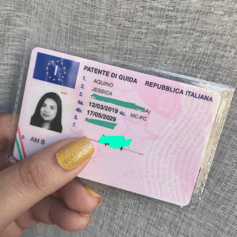 Buy Italian driving license in UK - Buy Italian driving license no test